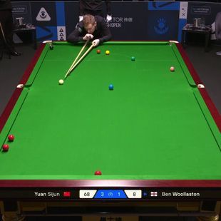 Yuan Sijun pokonał 4:1 Bena Woollastona w 1. rundzie Scottish Open 2025 ...