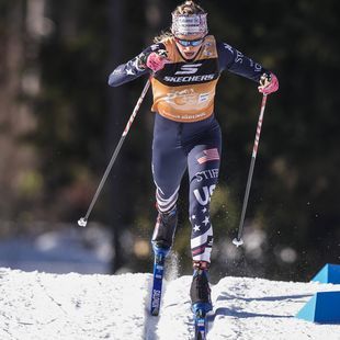 Jessie Diggins az óév utolsó napja után az újév első napján is szakaszt ...
