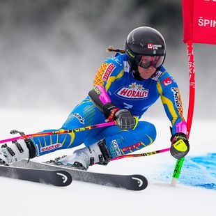 Spindleruv Mlyn │Géant │Sara Hector meilleur temps en 1re manche pour ...