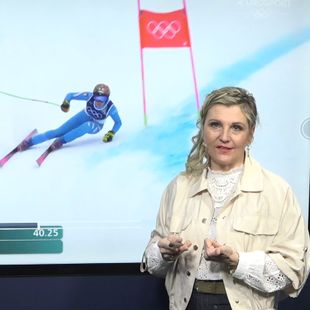 Olympia 2026 - Ski Alpin - Martina Lechner analysiert Gold-Fahrt von ...
