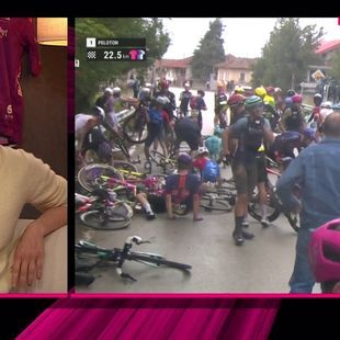 "Als je achter een wegglijdende renner zit, kan je niets meer" - Kop ...