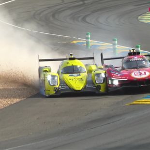 24 Heures du Mans | 19h26 : la Ferrari n°51 de Pier Guidi fait l'auto ...