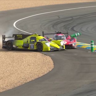 Pier Guidi fa strike! La Ferrari travolge una LMP2 e due birilli - WEC ...