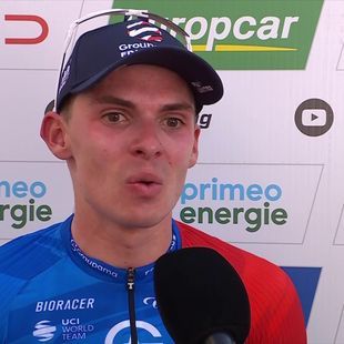 Interview met Gregoire na winst in etappe 2 - Cycling video - Eurosport