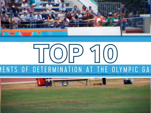 Best Olympics moments : Top 10 moments of determination at The Olympics