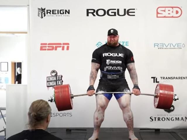 Game-of-Thrones-Star Hafthor Björnsson mit neuem Weltrekord im ...