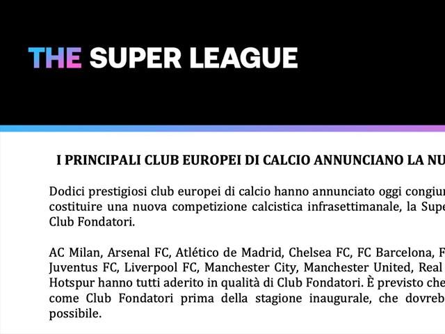 Ufficiale, nasce la nuova Superlega con 12 club fondatori: ci sono ...