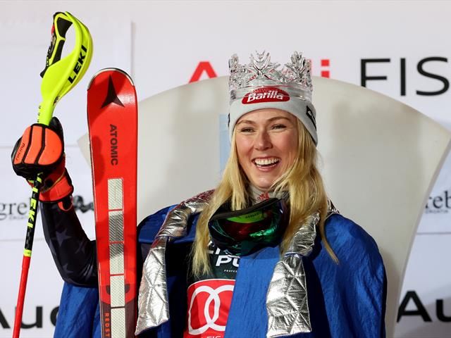 Mikaela Shiffrin Moves Within One Of Lindsey Vonns Alpine Skiing World