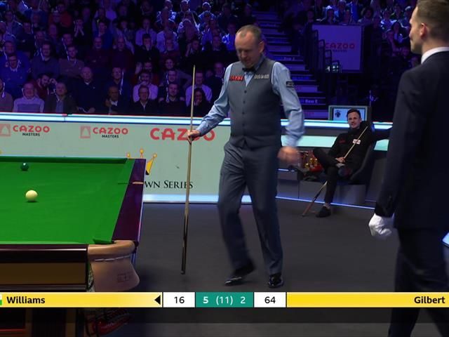 Una vespa disturba il match tra Williams e Gilbert: scena tutta da ...