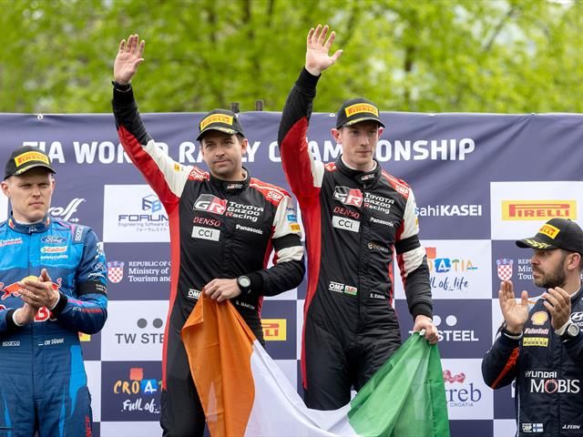 Rallye-WM: Elfyn Evans gewinnt 4. Lauf in Kroatien - Hyundai widmet ...