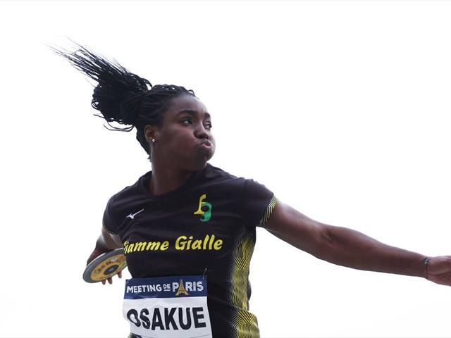Lancio del disco: Daisy Osakue timbra il nuovo record italiano: 64,57 ...