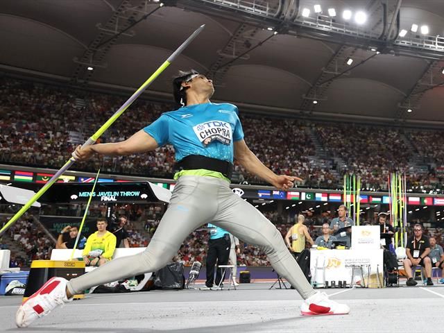 Leichtathletik-WM 2023 - Speerwurf: Neeraj Chopra holt Gold mit 88,17 ...