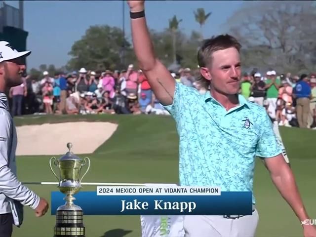 Jake Knapp trionfa da rookie: rivivi l'ultimo colpo e la festa del ...