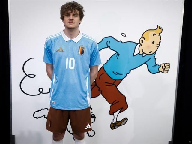 La genial segunda equipación de Bélgica para la Eurocopa 2024 que ...