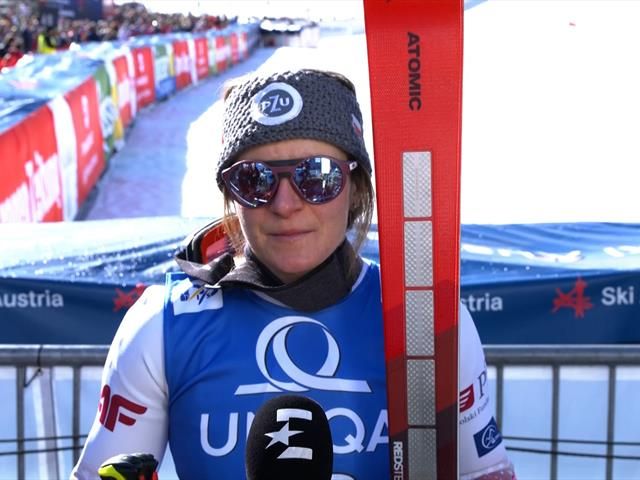 Puchar Świata w narciarstwie alpejskim. Maryna Gąsienica-Daniel po 1 ...