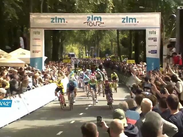 Danske Alexander Salby vinder 5. etape af ZLM Tour – se afslutningen ...