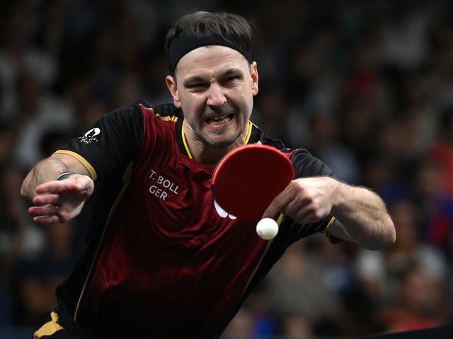 Olympia 2024: Die Tischtennis-Männer um Timo Boll ziehen mit einem ...