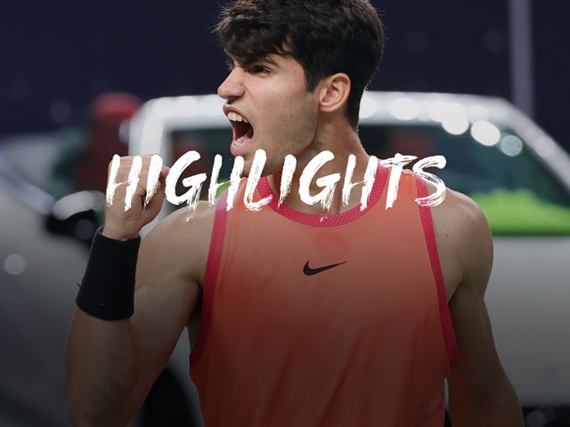 Le Résumé De La Victoire De Carlos Alcaraz Face à Gaël Monfils 6 4 7