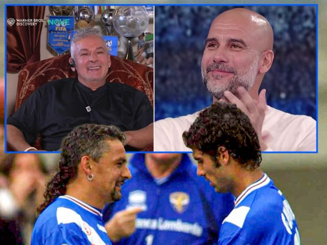 Guardiola e Baggio a Che Tempo Che Fa fra risate e aneddoti: "Roberto ...