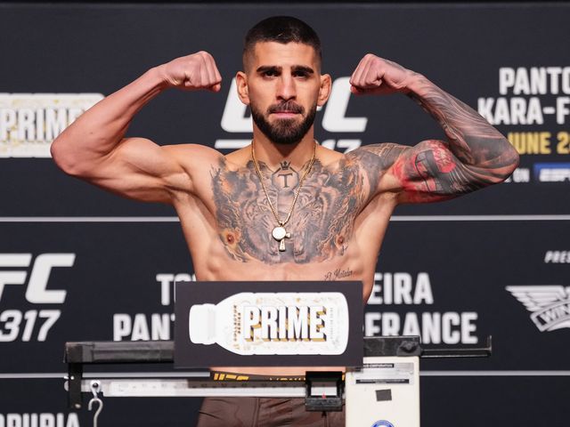UFC 317 | Topuria, listo para la batalla: Clava las 155 libras en la ...