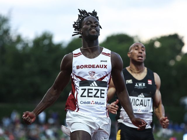 Championnats de France d'athlétisme - Ryan Zézé champion de France du ...