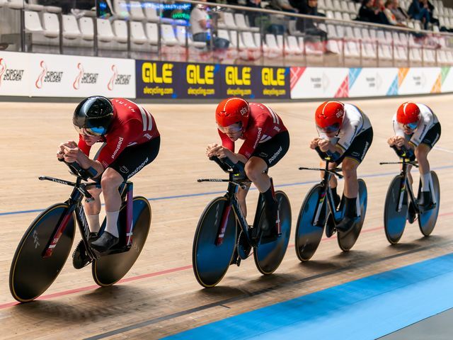 VM i banecykling 2025: Lasse Norman, Tobias Aagaard, Niklas Larsen ...