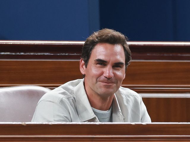 Roger Federer vier jaar nadat hij zijn imposante carrière beëindigde ...
