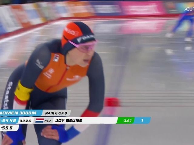 Joy Beune is net als vorige week de snelste in de wereldbekerwedstrijd ...