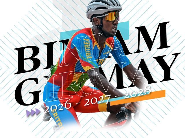 Biniam Girmay tekent voor 3 jaar bij nieuwe ploeg NSN Cycling: "Dit is ...