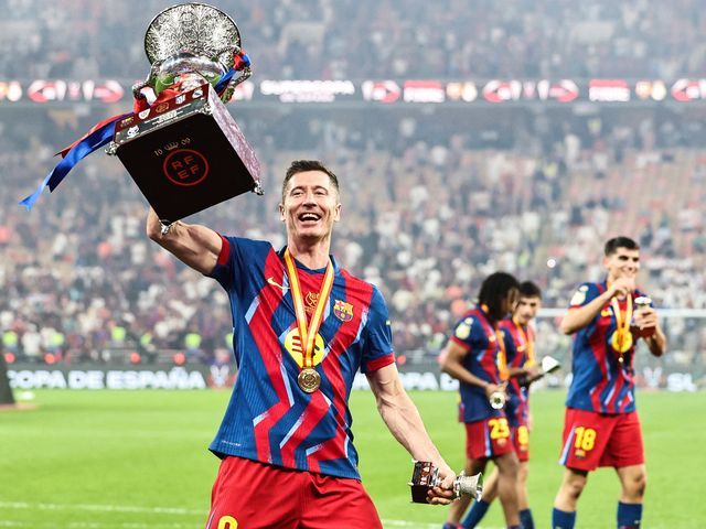 Robert Lewandowski o finale Superpucharu Hiszpanii FC Barcelona - Real ...