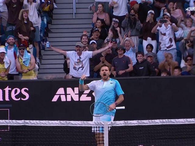 Stan Wawrinka l'immortale, mega passante che vale il quinto set contro ...