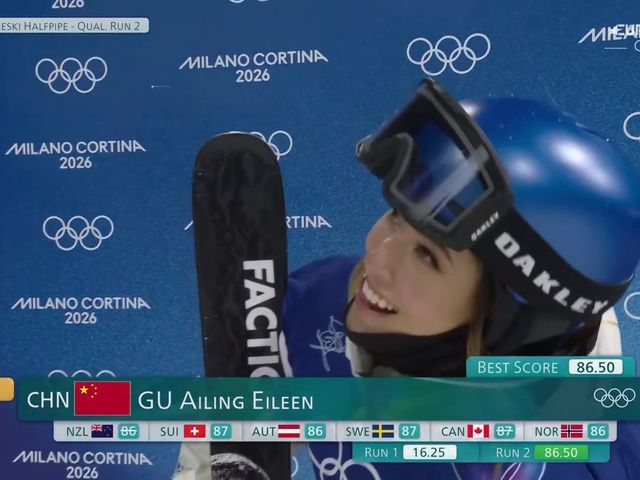 Eileen Gu col brivido, cade alla prima run ma si salva: rivedi la ...