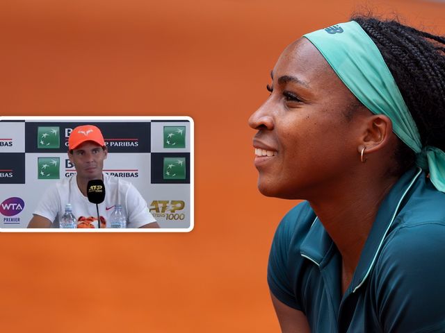 Coco Gauff se aplica uno de los mejores memes de Rafa Nadal: "We are in ...
