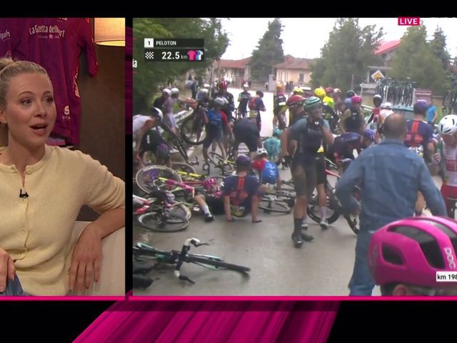 "Als je achter een wegglijdende renner zit, kan je niets meer" - Kop ...