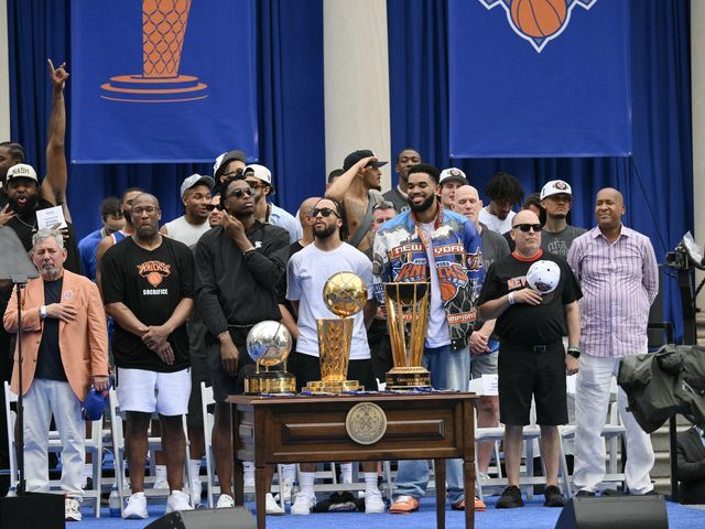 New York Knicks odebrali symboliczne klucze do miasta po zdobyciu ...