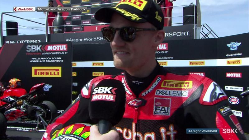 Superbikes Aragón: Chaz Davis gana la segunda carrera con una remontada ...