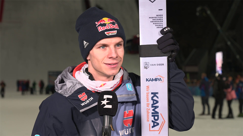 Vierschanzentournee - Andreas Wellinger freut sich über Top-Platzierung ...